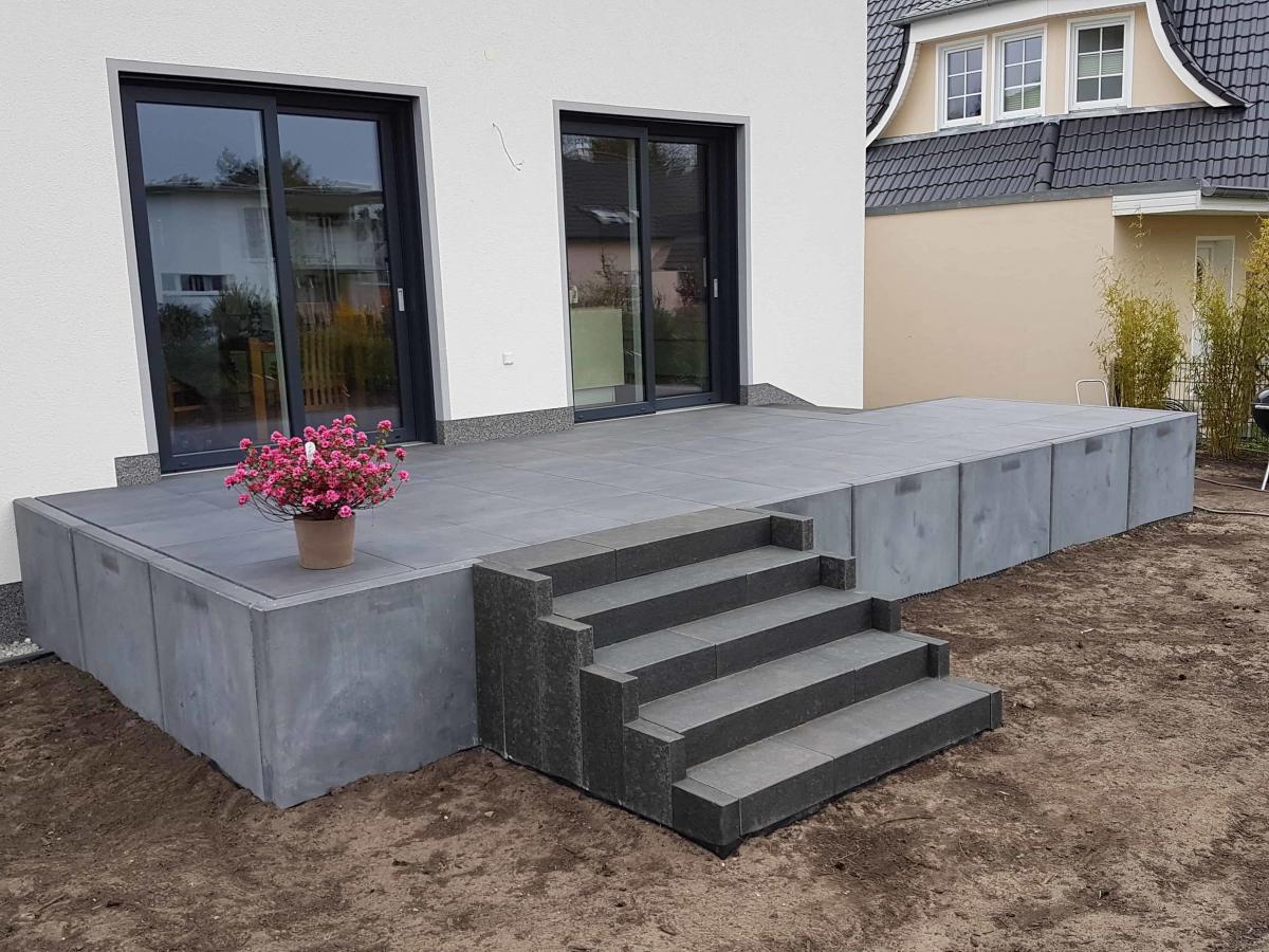 Terrassenplanung bis zum Terrassenbau aus einer Hand - Kollektiv Bau